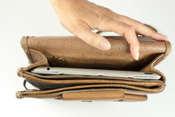 Large Brown Leather Military Map Bag at 3bc Vintage Shop