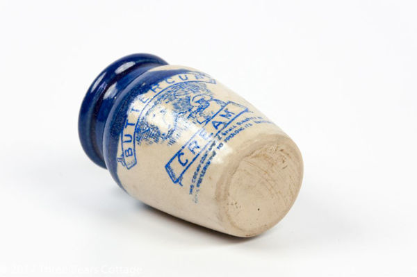 Buttercup Dairy Small Cream Pot at 3bc Vintage Shop
