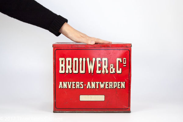 Brouwer & Co 1930s Belgian Tin at 3bc Vintage Shop