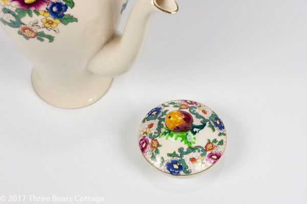 Royal Cauldon "Victoria" Coffee Pot at 3bc Vintage Shop