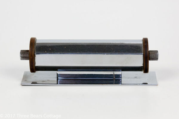 Art Deco Chrome Plated Perpetual Calendar at 3bc Vintage Shop