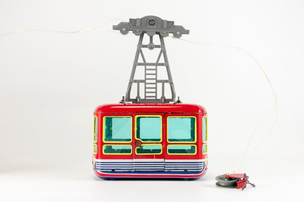 TN Nomura Japanese Tinplate "Aerial Ropeway " Toy Cable Car at 3bc ...