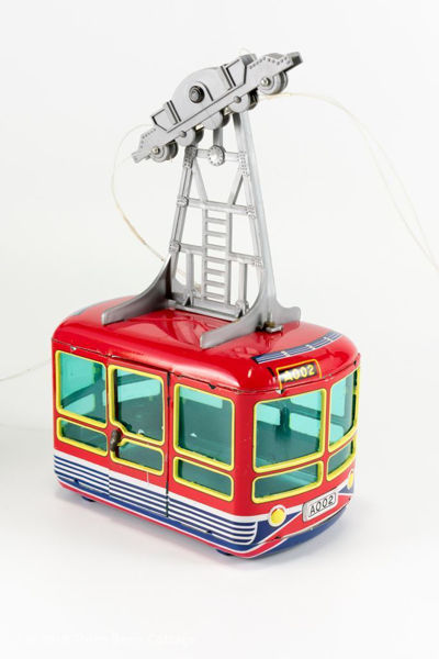 TN Nomura Japanese Tinplate "Aerial Ropeway " Toy Cable Car at 3bc ...