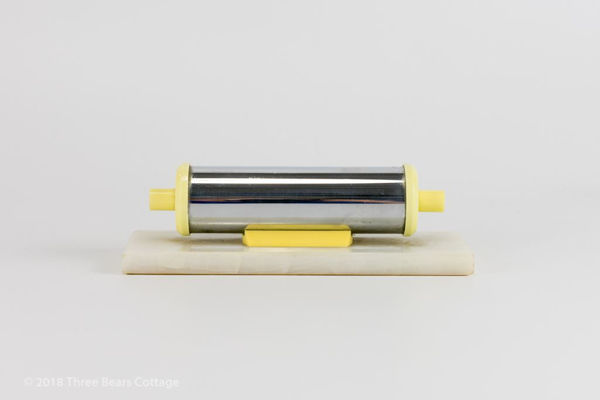 Art Deco French Chrome and Marble Perpetual Desk Calendar at 3bc ...