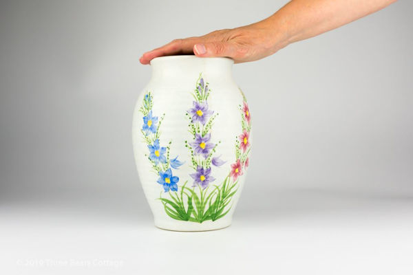 Edward Radford Hand-Painted Vase at 3bc Vintage Shop
